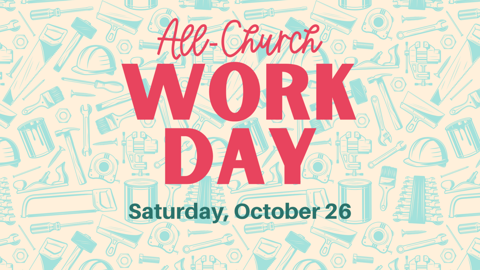 All Church Work Day - Parkgate Community Church
